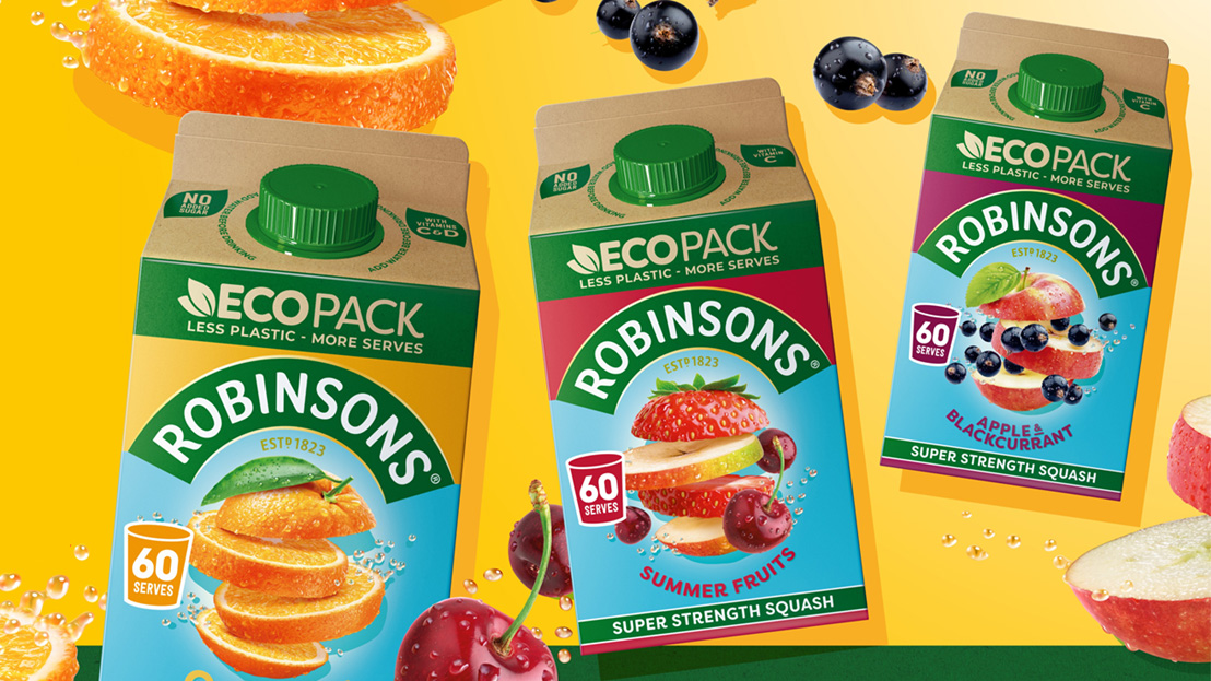 Robinsons launches super strength squash in plant-based carton ...