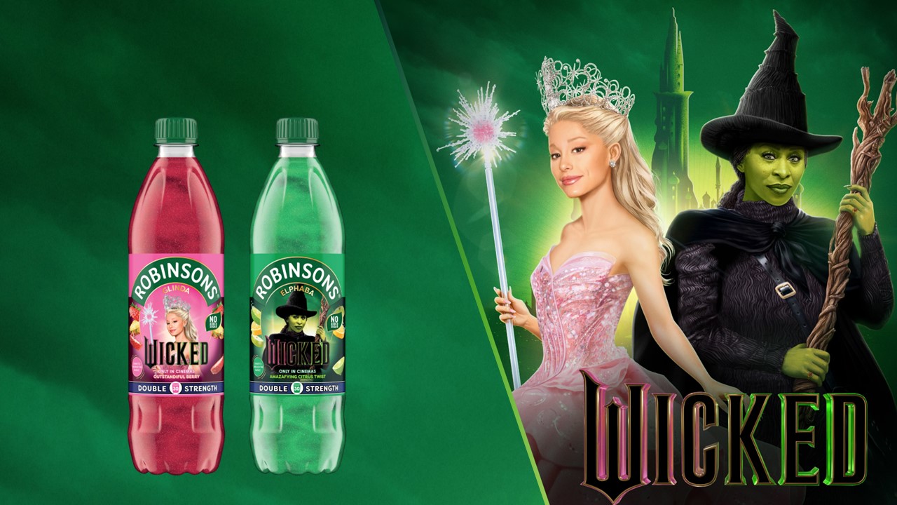 Unveiling a magical partnership between Wicked and Robinsons | Britvic ...