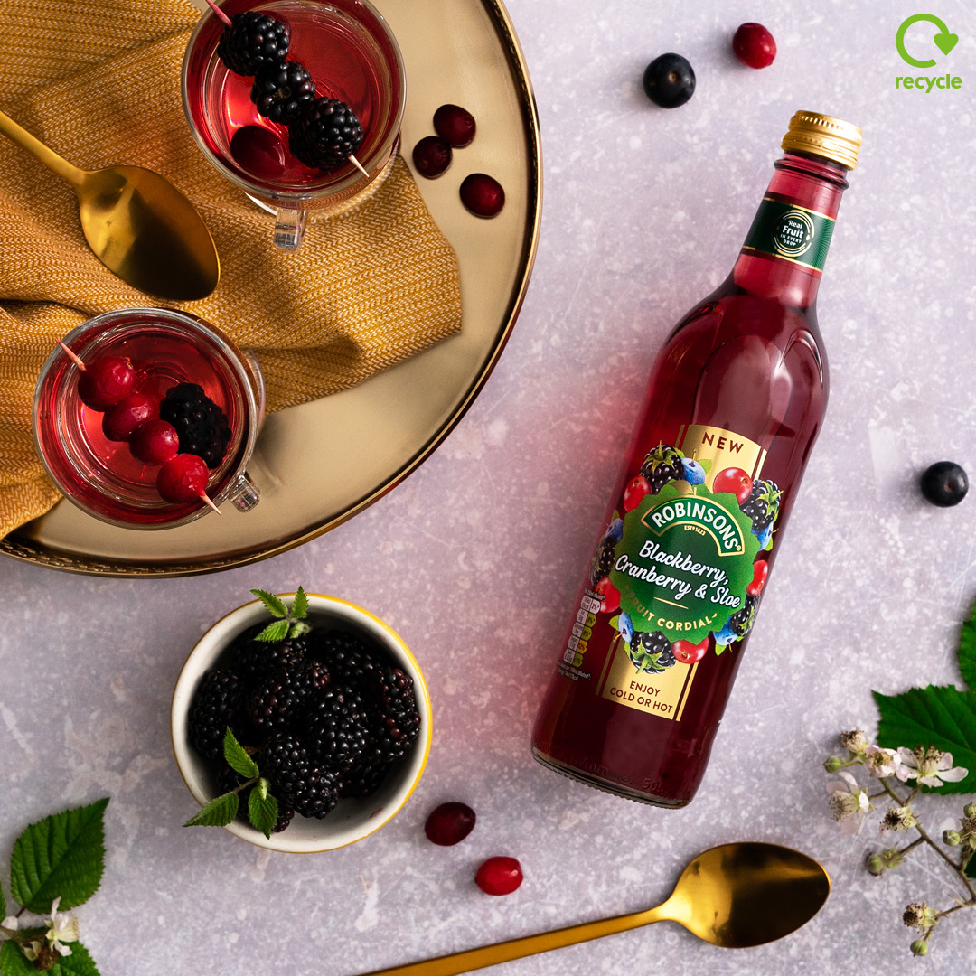 Robinsons launches new Blackberry, Cranberry & Sloe Fruit Cordial ...